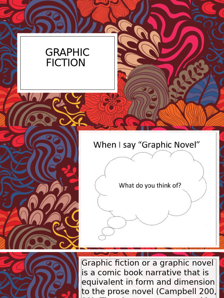 Understanding Graphic Fiction | PDF