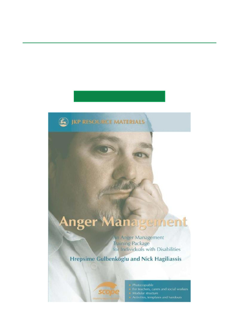 Full Version Anger Management An Anger Management Training Package For ...