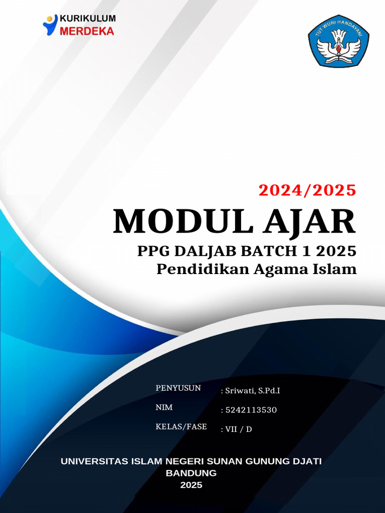 Modul Ajar Ukin PPG 2025 2 | PDF