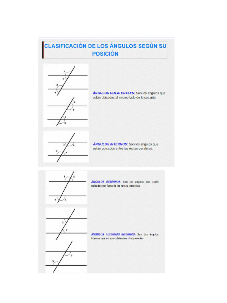 Angulos Formados Por Dos Segmentos | PDF