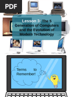 Computer Generations Chart Grade5 | PDF