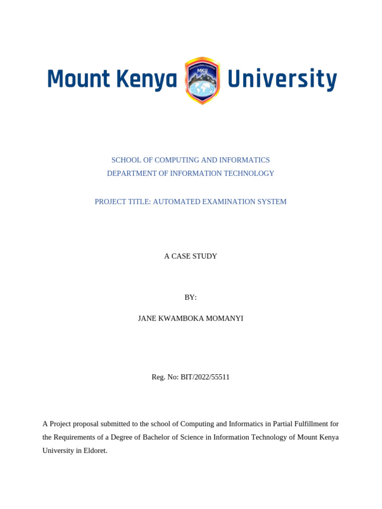 AUTOMATED EXAMINATION SYSTEM Prop | PDF | Software Testing | Usability