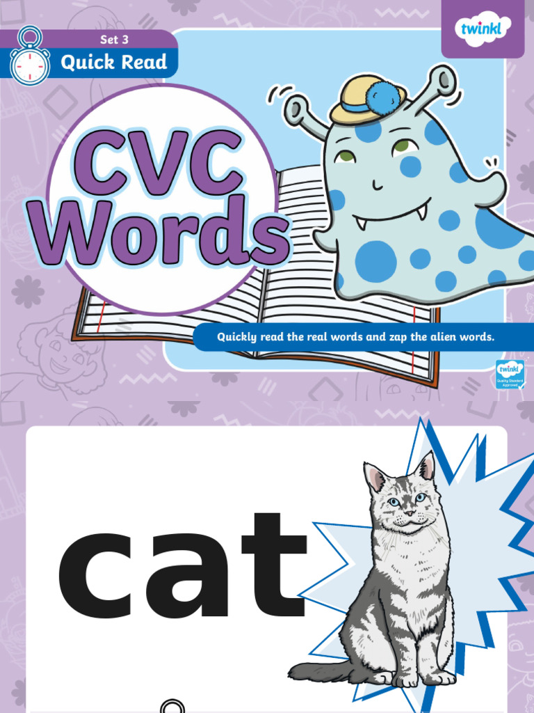 Au L 1690448035 CVC Quick Read Powerpoint Set 3 Ver 1 | PDF