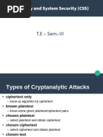 Chapter 2: Cryptology Overviews: NT219-Cryptography | PDF | Cryptography | Cryptanalysis