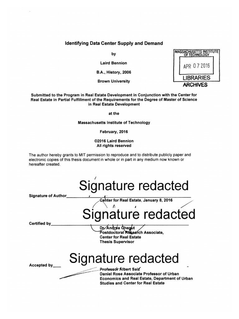 Signature Redacted | PDF | Data Center | Solid State Drive