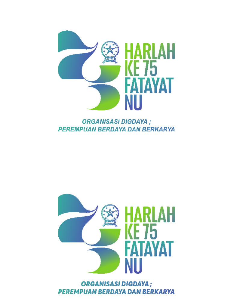Logo 75 Harlah Fatayat NU - OK | PDF