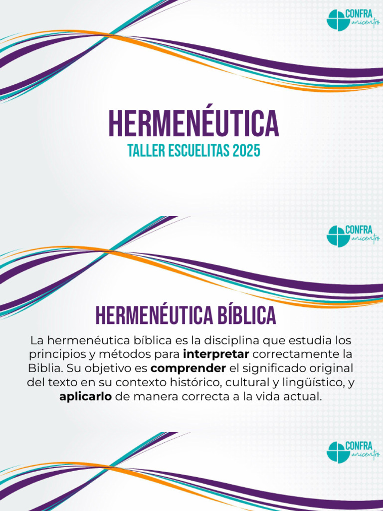 Taller de Hermeneútica 2025 | PDF | Pablo el apóstol | Teología