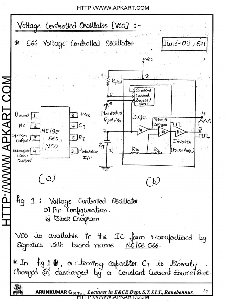 Linear Integrated Circuits Notes Arunkumar PDF Apkart Com | PDF