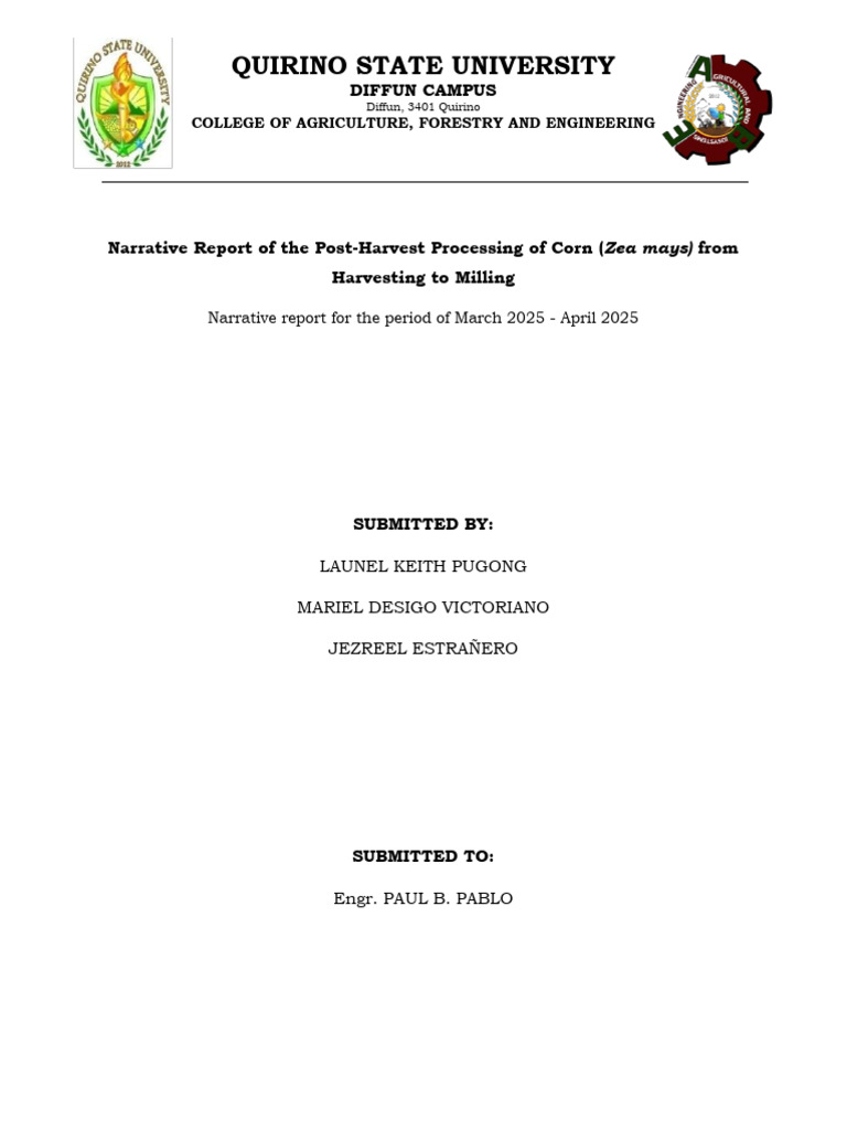 Narrative-Documentation G1 | PDF | Maize | Day Of The Dead Food