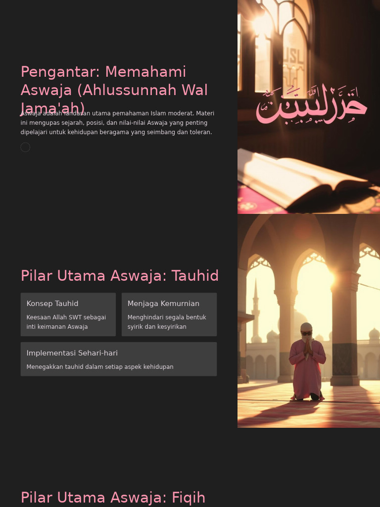 Pengantar-Memahami-Aswaja-Ahlussunnah-Wal-Jamaah | PDF