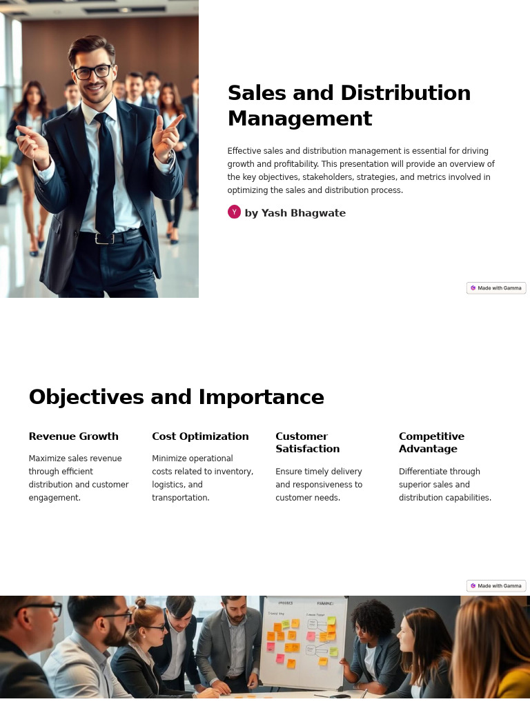 Sales and Distribution Management | PDF | Logistics | Inventory