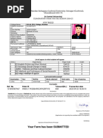 VBU Exam Form 2024 Submission | PDF