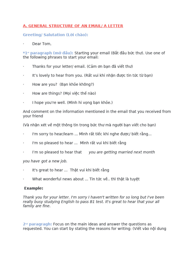 Writing - Letters - Structures and Expressions | PDF