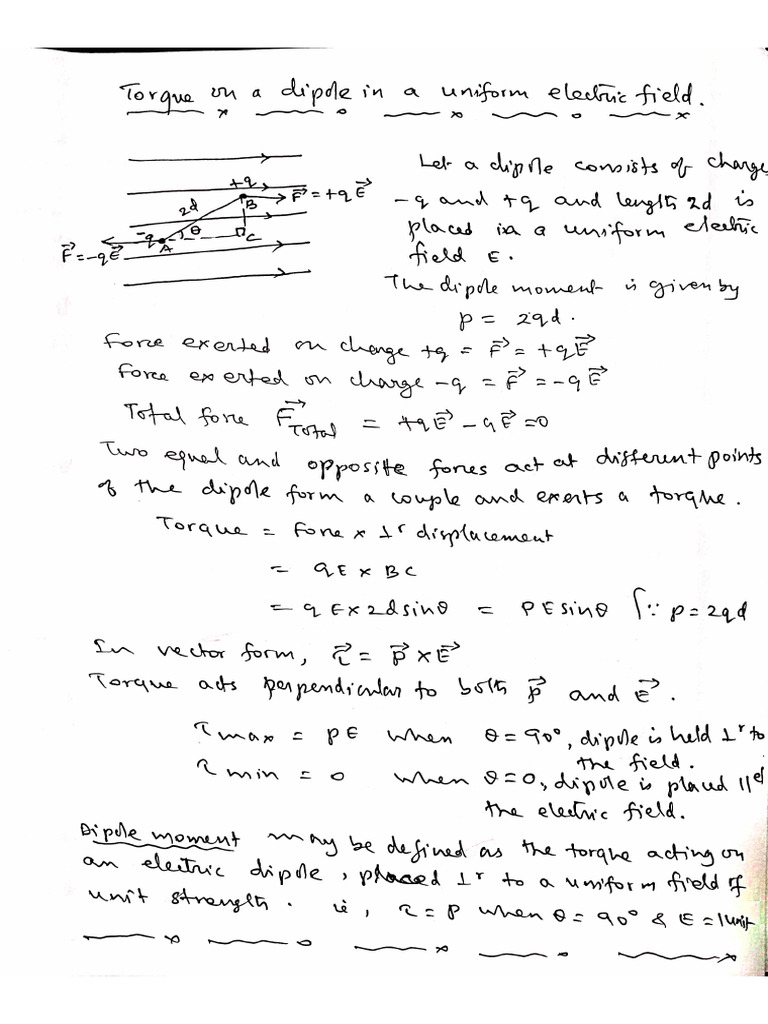 electrostatics 3 | PDF