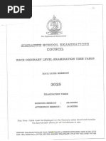 Zimsec Nov 2024 o Level Maths Paper 1 Marking Guide | PDF