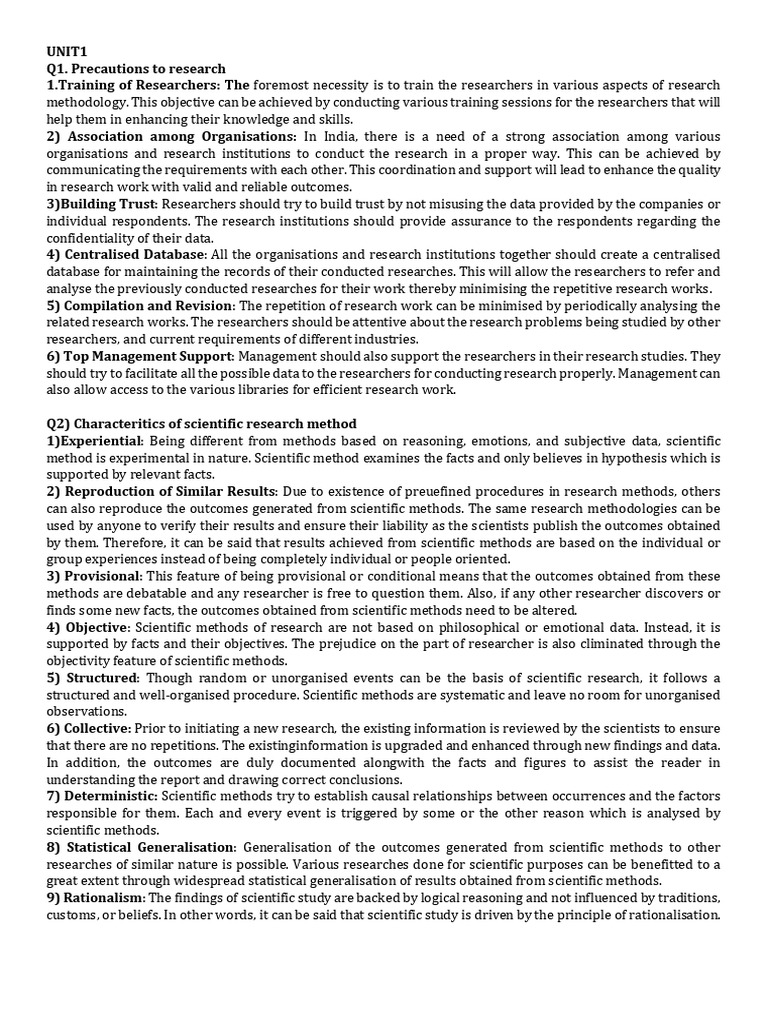 BRM 2 | PDF | Hypothesis | Experiment