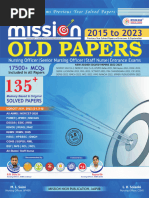 NHM MP CHO Previous Year Papers PDF | PDF | Vaccines | Fetus