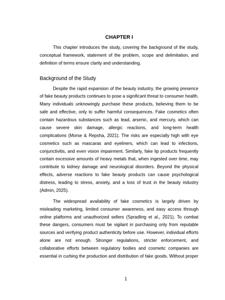 3is Research | PDF | Standard Deviation | Cosmetics