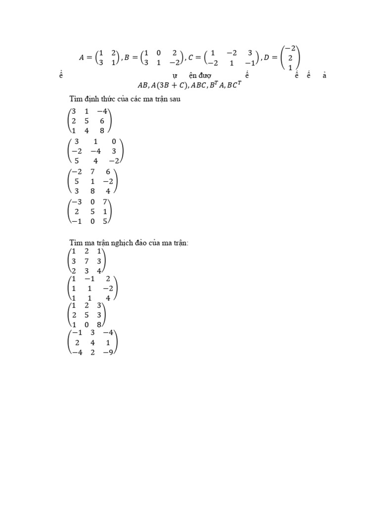 DSTT - Bai Tap Tuan 3 | PDF