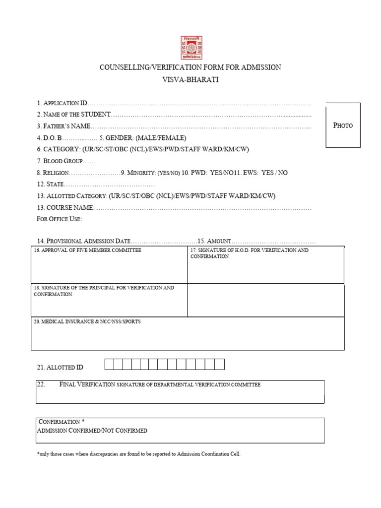 Declaration Form For UG, PG, PH.D | PDF | Affidavit