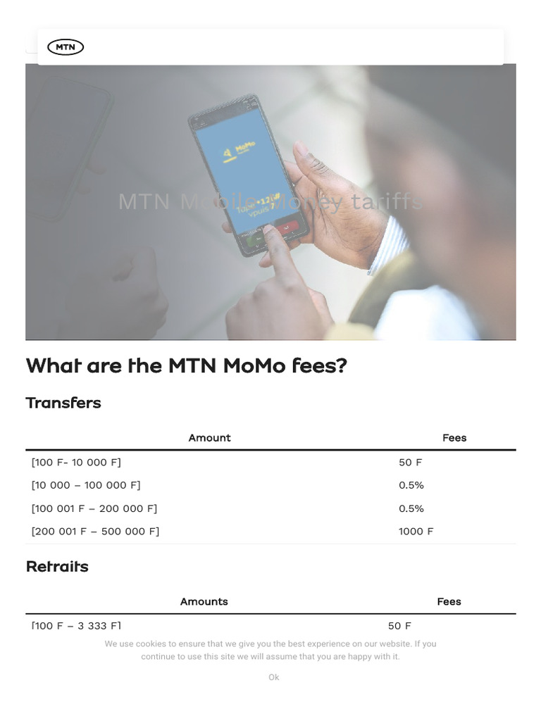 Tarifs MoMo - MTN Cameroon | PDF