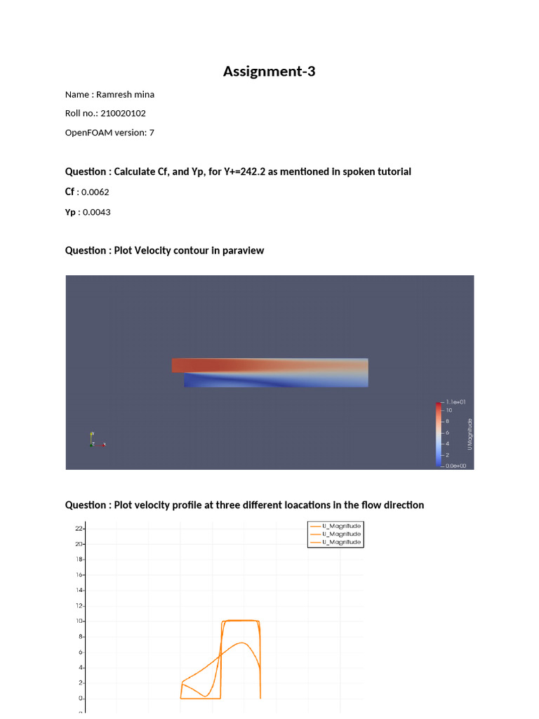 Ramresh Mina Openfoam | PDF