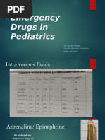 Crash Cart Medications Guide | PDF | Pharmacy | Drugs