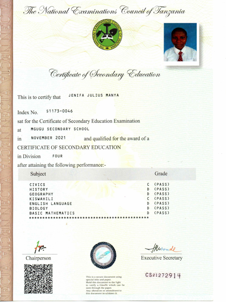 Jenipha Julius 4m4 | PDF