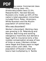 Causes of the Russian Revolution | PDF | Russian Revolution | Russian ...