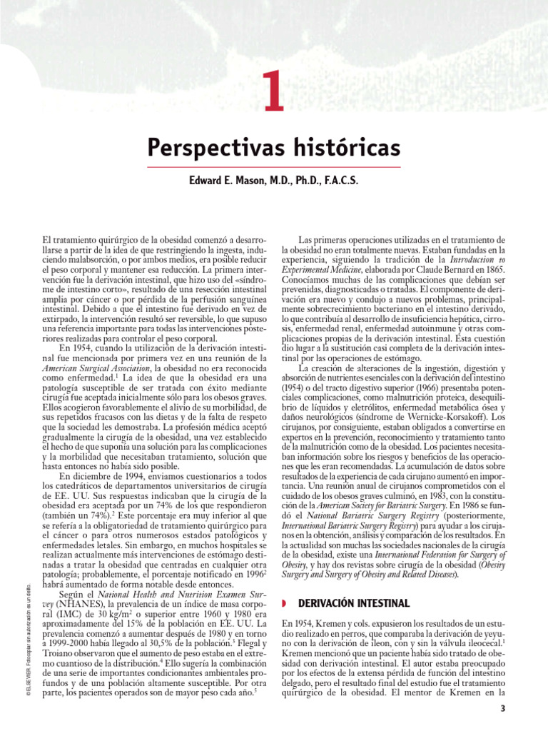 Cap-tulo-1-Perspectivas-hist-ricas | PDF | Estómago | Obesidad