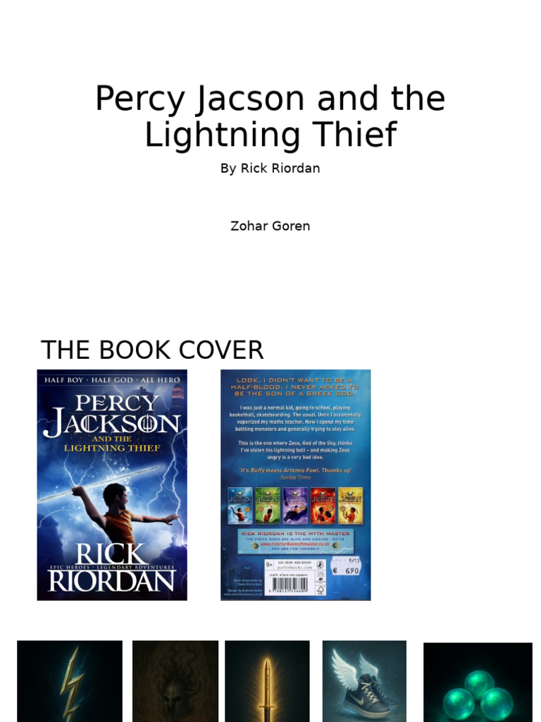Percy Jacson and The Lightning Thief | PDF