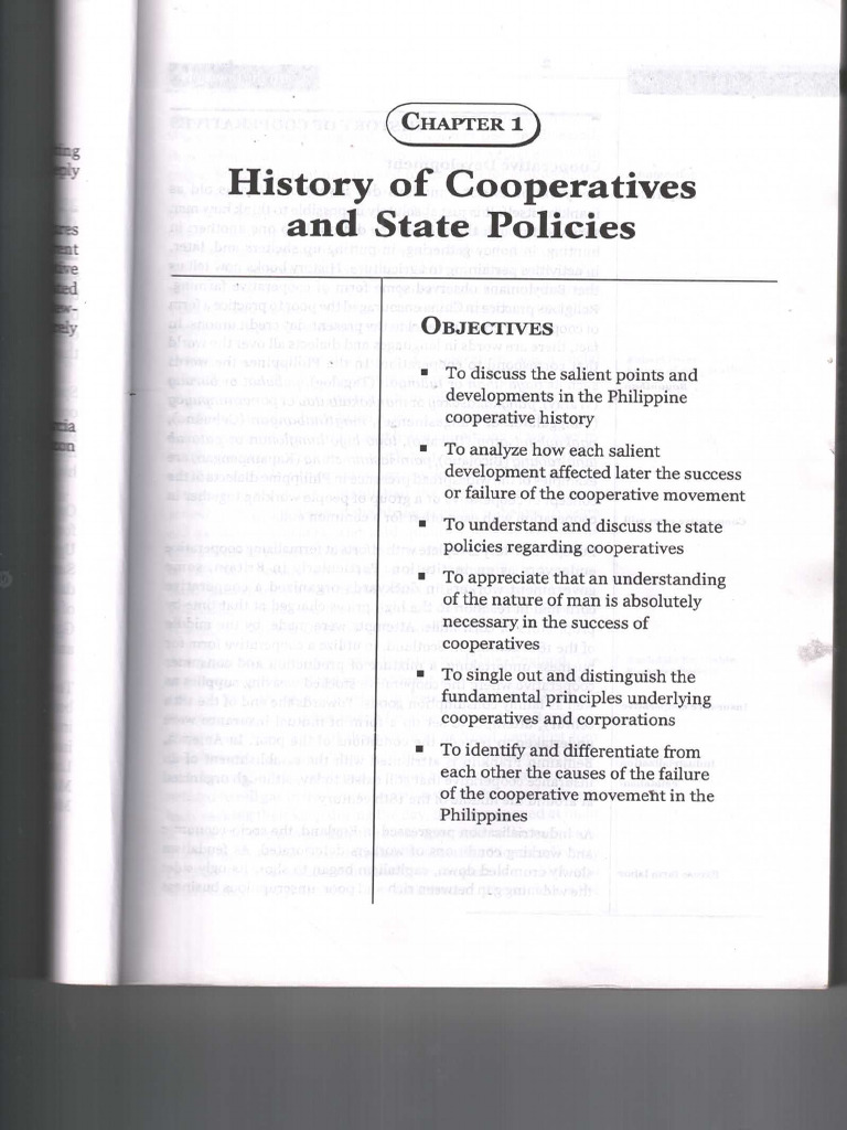 Cooperative - Chapter 1 | PDF