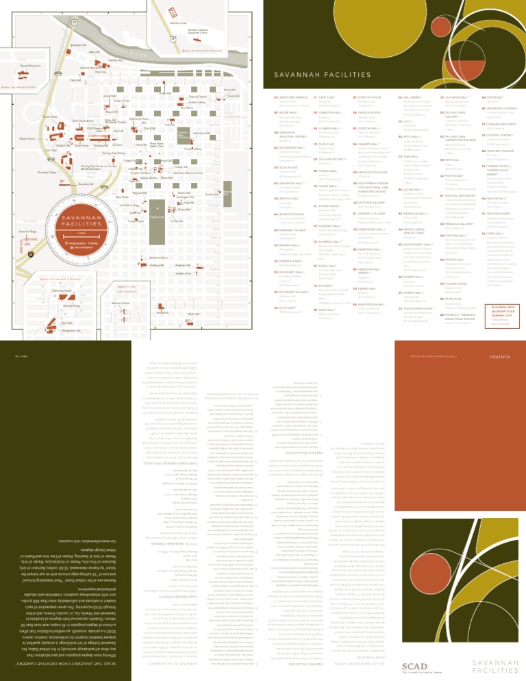 SCAD Map | PDF | Traffic | Land Transport