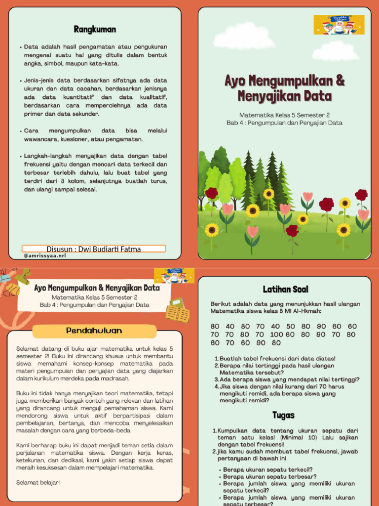 Bahan Ajar MTK - PPTX - Baca-Saja | PDF