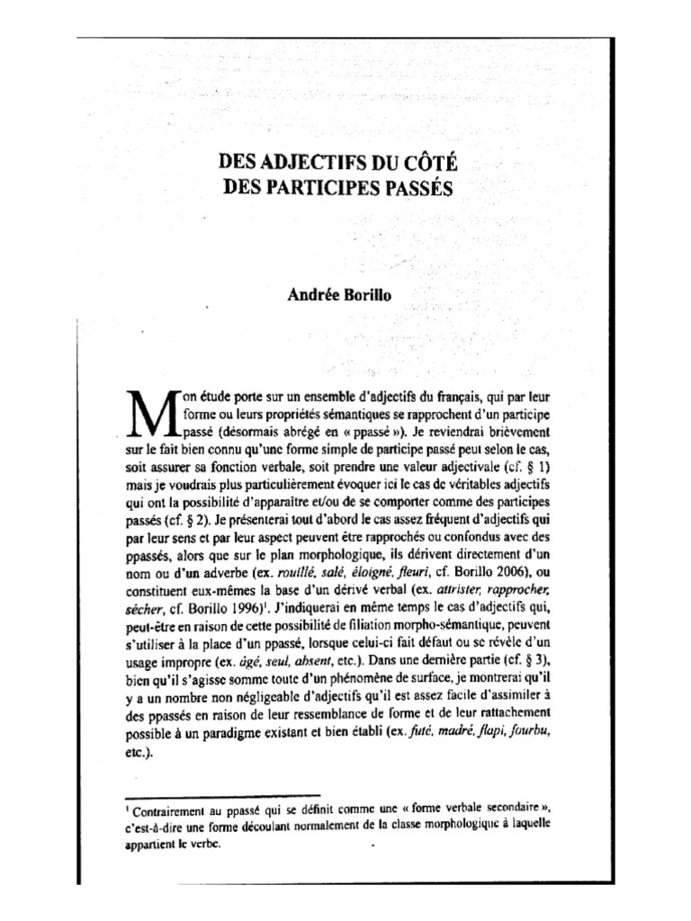 DES ADJECTIFS DU CÔTÉ | PDF