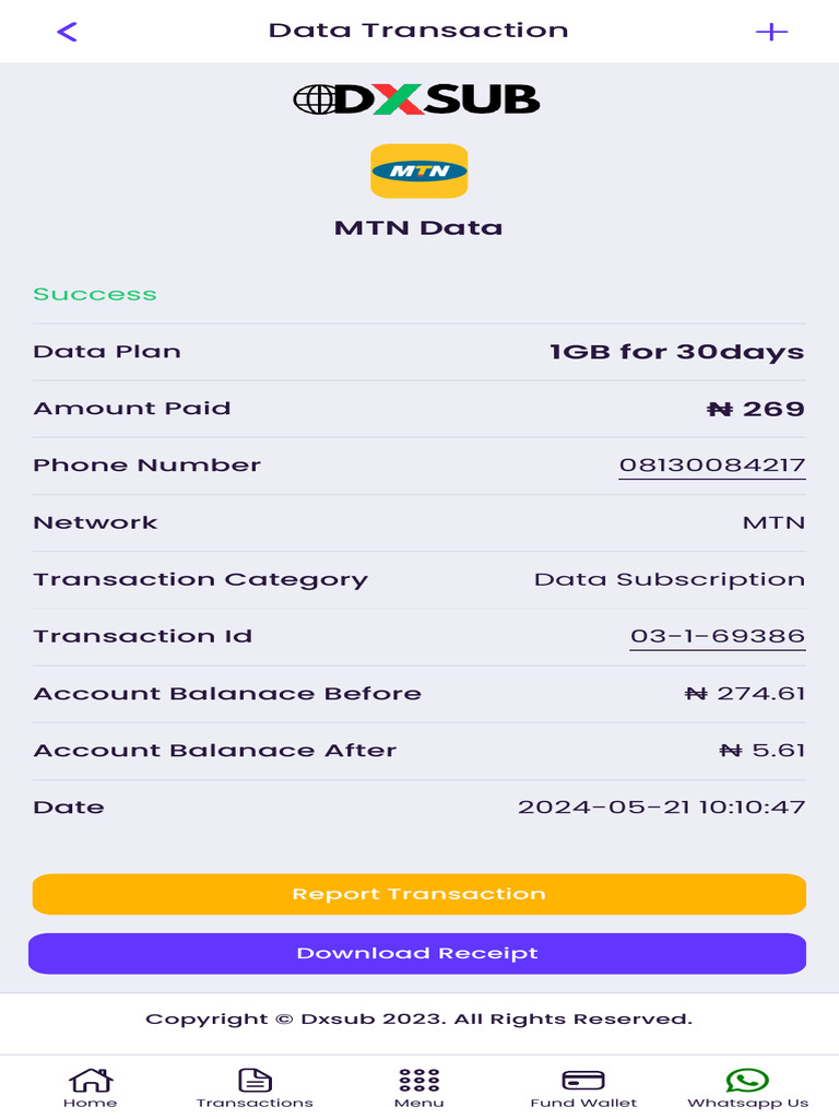 Dxsub VTU Business Website 2 | PDF