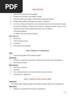 AQA A-level Biology: Haemoglobin Worksheet | PDF | Hemoglobin | Oxygen
