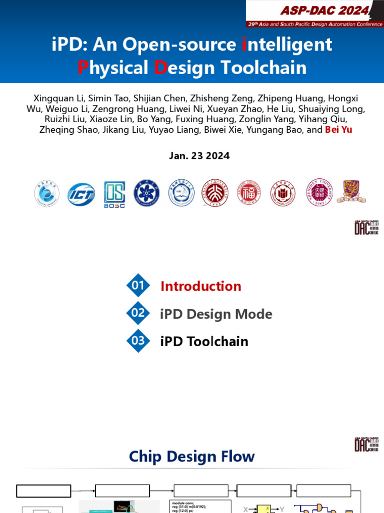 An Open-source Intelligent Physical Design Toolchain | PDF | Electronic Design Automation ...