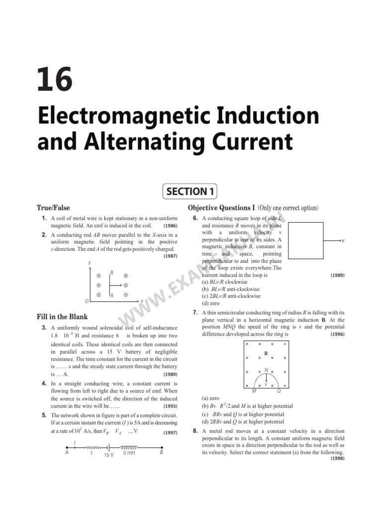 Electromagnetic Induction | PDF | Inductor | Inductance