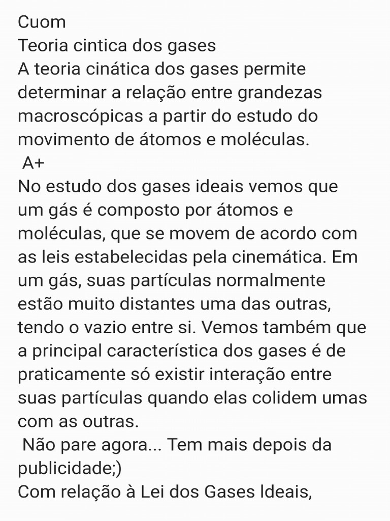 Teoria Cinemática | PDF