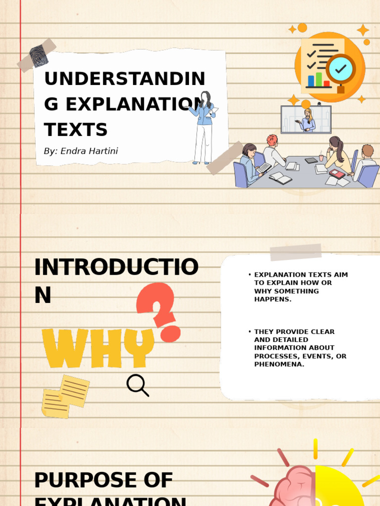 Understanding Explanation Texts | PDF