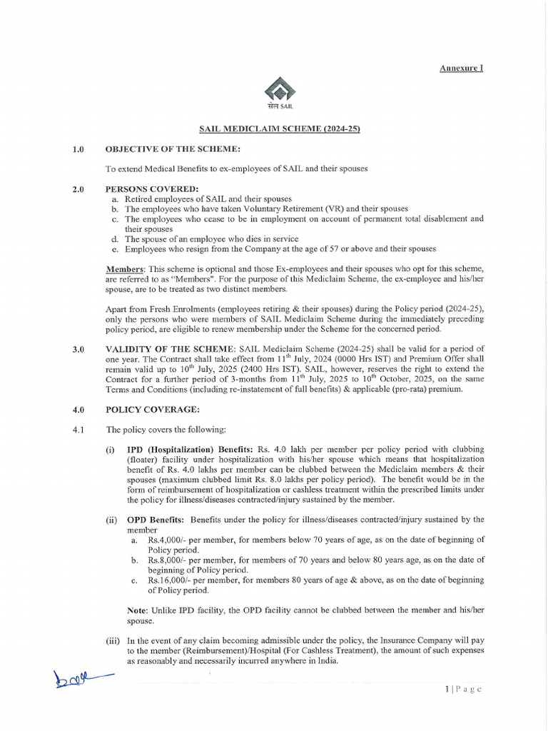 Mediclaim | PDF