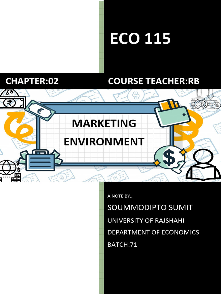 Marketing Chapter 2 by Sumit | PDF | Marketing | Supply Chain