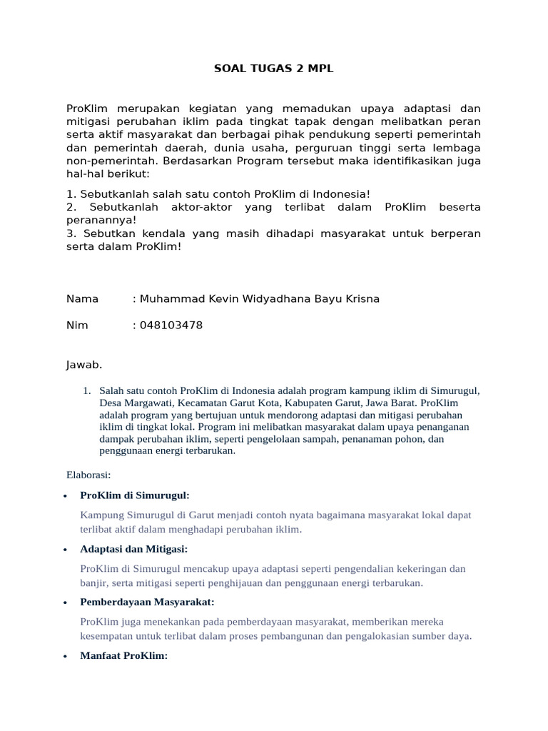 Soal Tugas 2 MPL | PDF