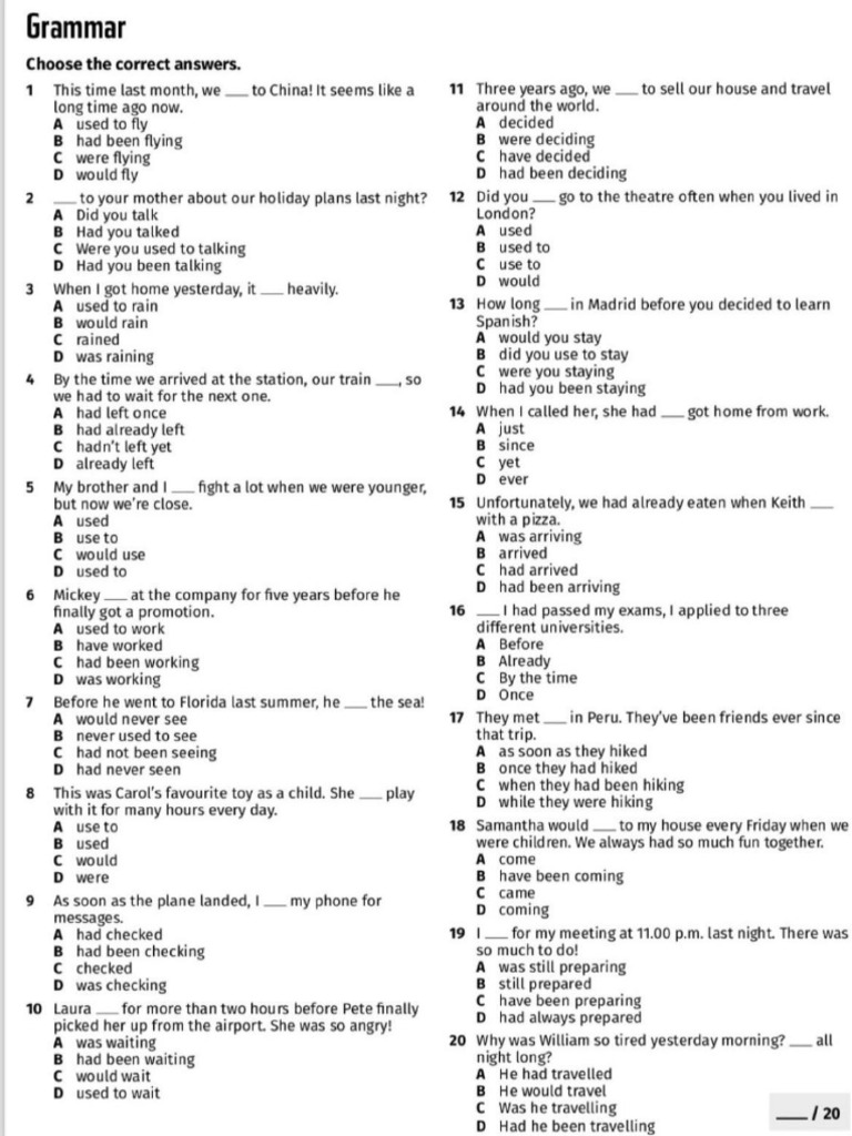 C1 Exercises | PDF