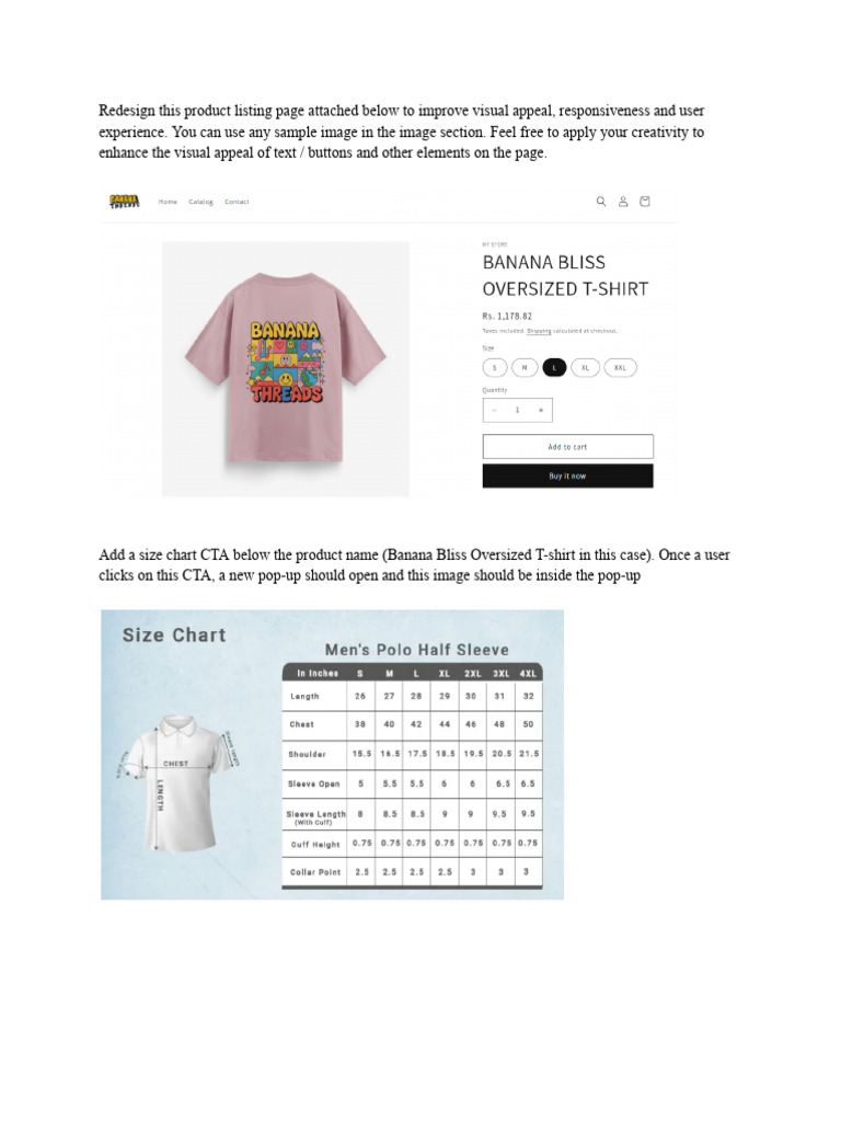 Shopify Developer Assignment | PDF