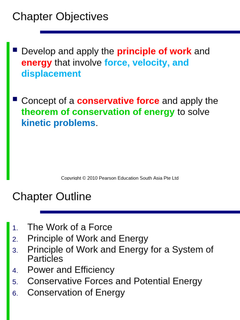 Week 12 Lec 1 - Work and Energy Theorem | PDF | Friction | Force