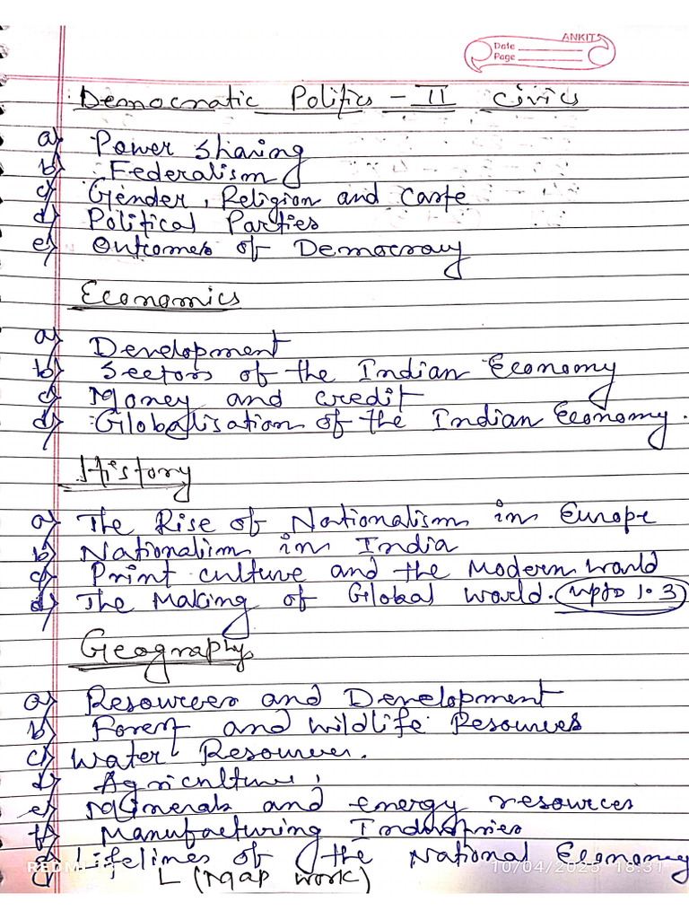 Civics Chapter 1 Notes | PDF