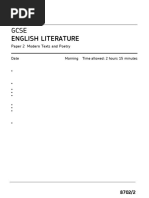 AQA GCSE English Language Paper 1 Guide | PDF