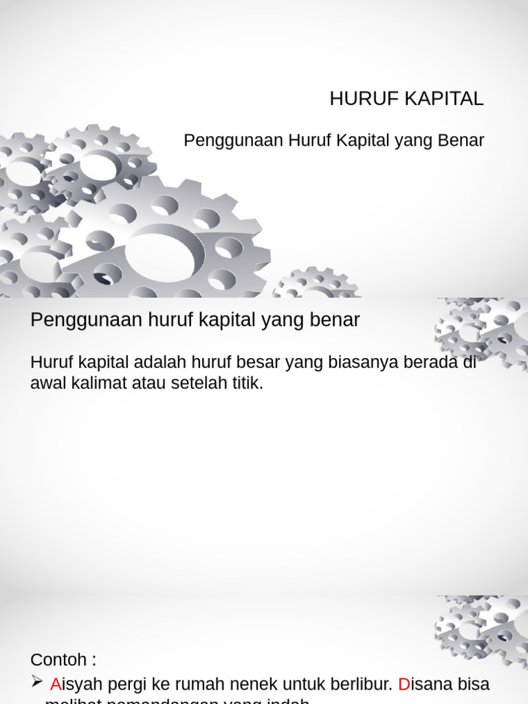 Huruf Kapital | PDF